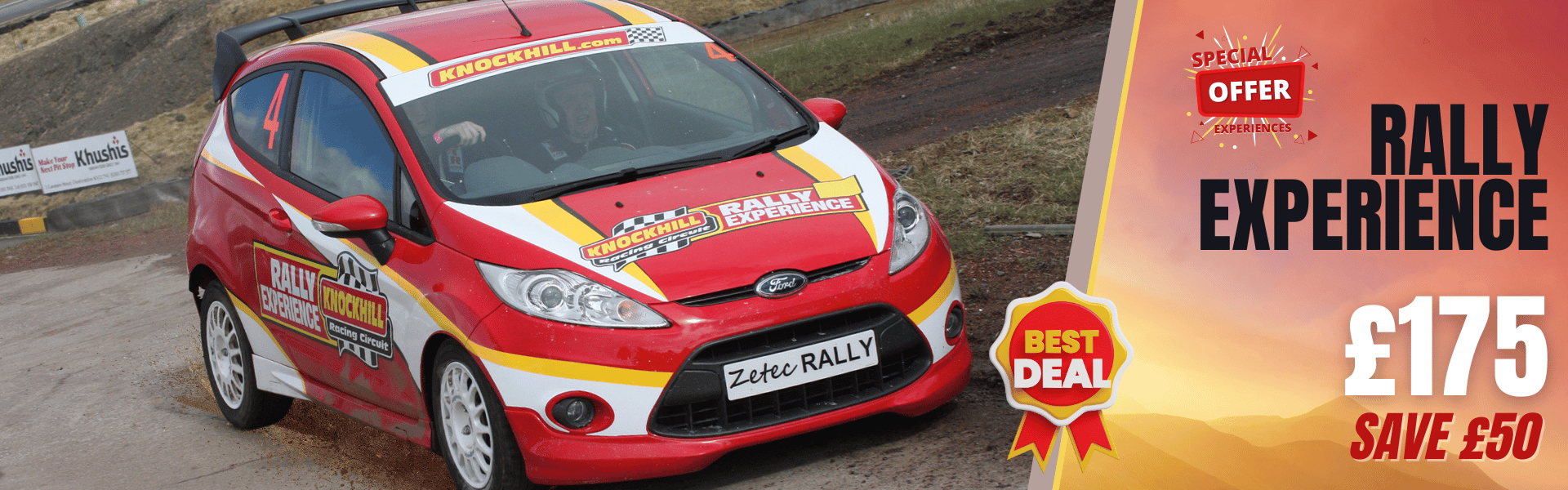 Knockhill Rally Experience Driving Experience August Offers