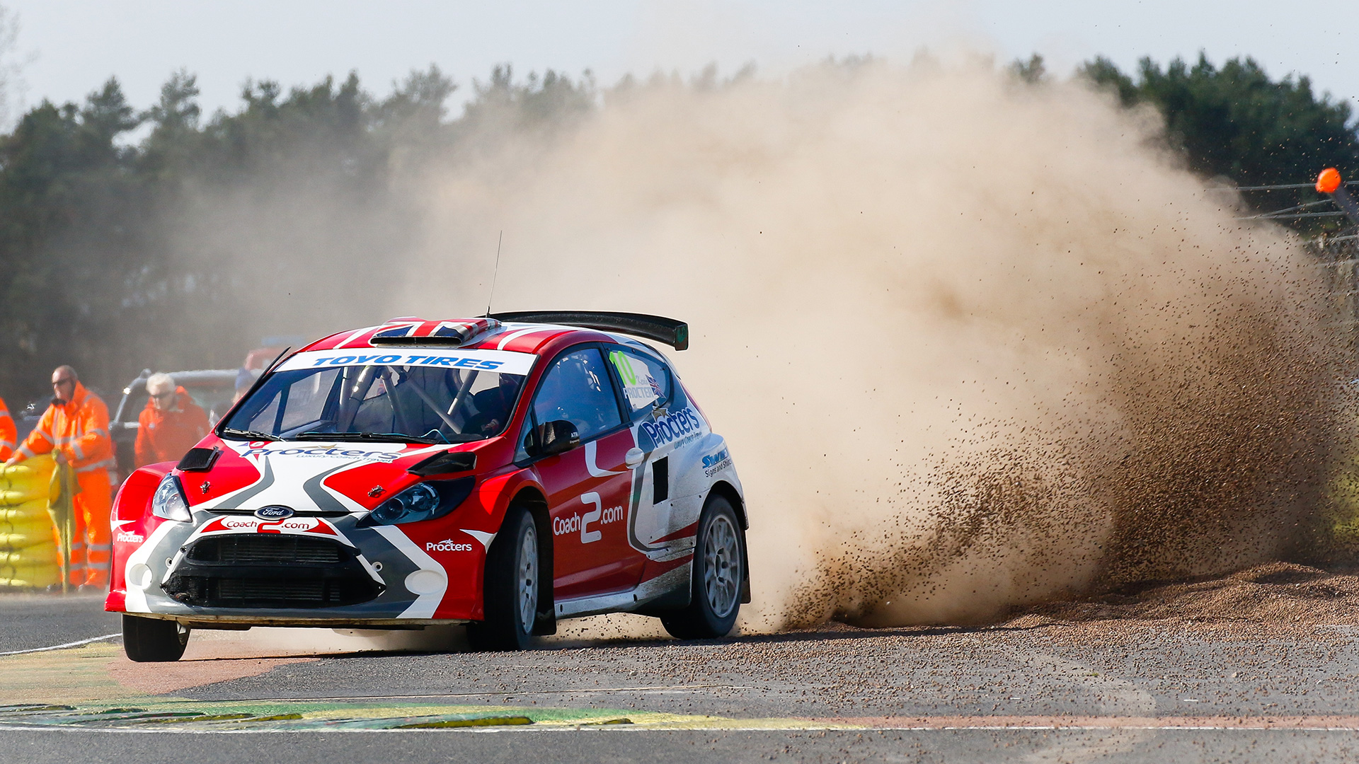 5 NATIONS BRITISH RALLYCROSS CHAMPIONSHIP at Knockhill